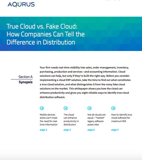 How to Find True Cloud Software for Distributors